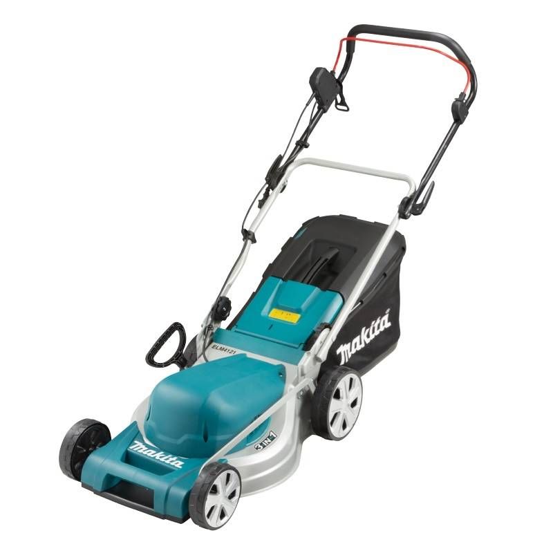 MAKITA ELM3720 FŰNYÍRÓ ELEKTROMOS 1400W 37cm VÁGÁS SZÉLESSÉG FŰGYŰJTŐS ...